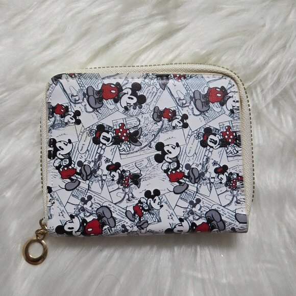 Disney | Bags | Disney Mickey Minnie Small Wallet | Poshmark